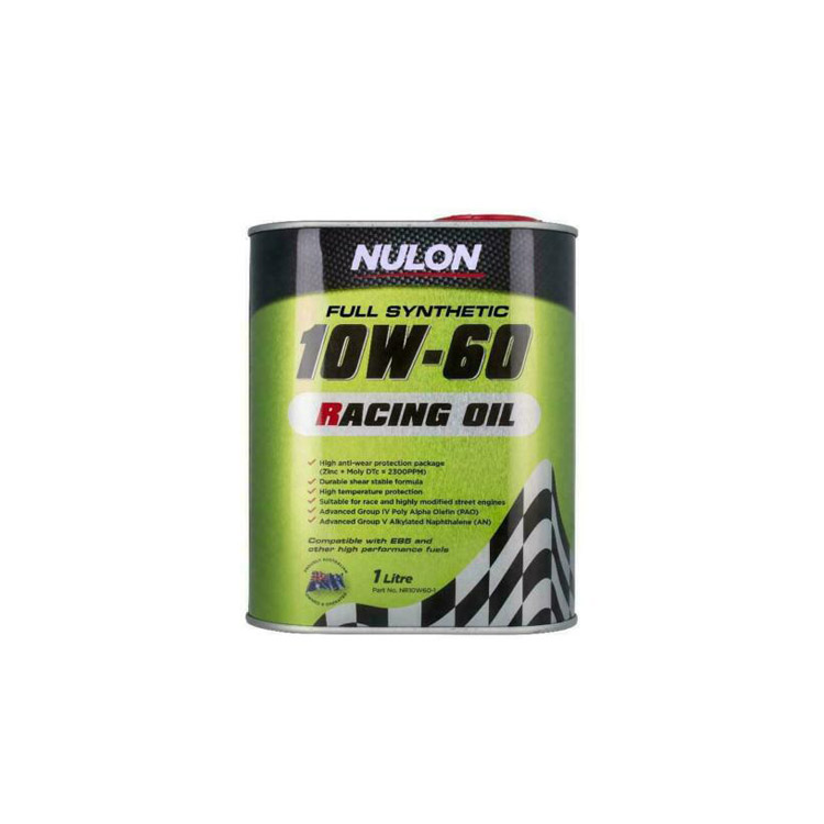 Nulon Racing Oil Full Synthetic 10W-60 1L NR10W60-1 - Premium Car Care