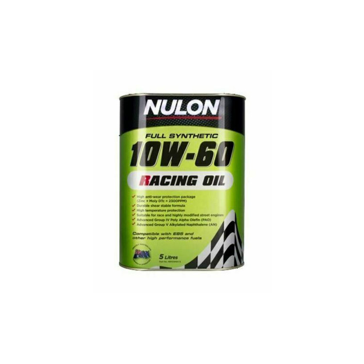 Nulon Racing Oil Full Synthetic 10W-60 5L NR10W60-5 - Premium Car Care