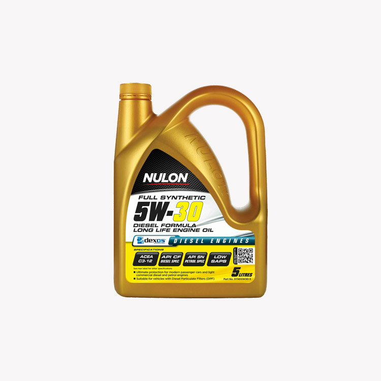 Nulon Full Synthetic Long Life Diesel Engine Oil 5W30 5L SYND5W30-5 ...