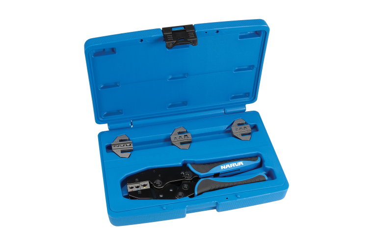 NARVA PROFESSIONAL RATCHET CRIMPING KIT 56513 - Premium Car Care